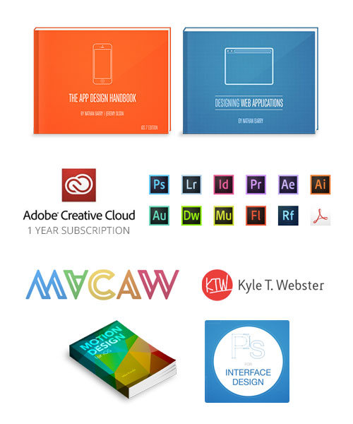 Ultimate Design Giveaway — Win a year of Adobe Creative Cloud! | Nathan ...